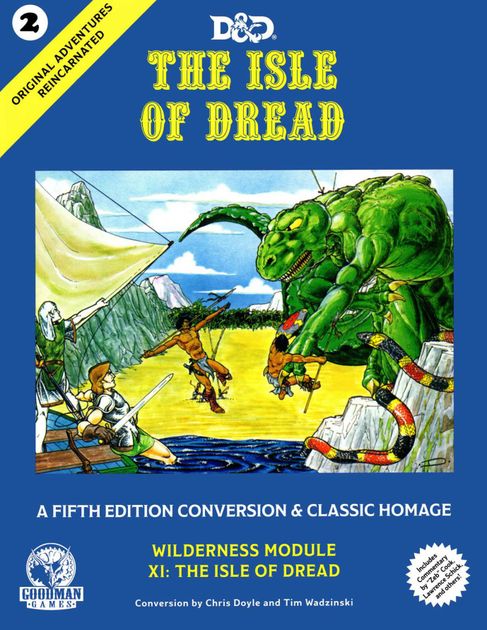 Original Adventures Reincarnated 2: The Isle of Dread | RPG Item | RPGGeek