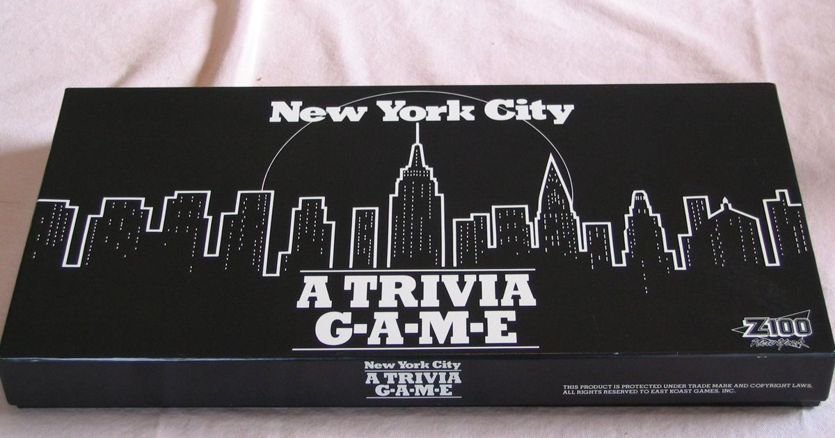 New York City: A Trivia Game | Board Game | BoardGameGeek
