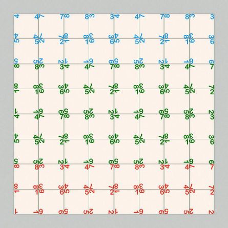 Games played on a 8×8 grid