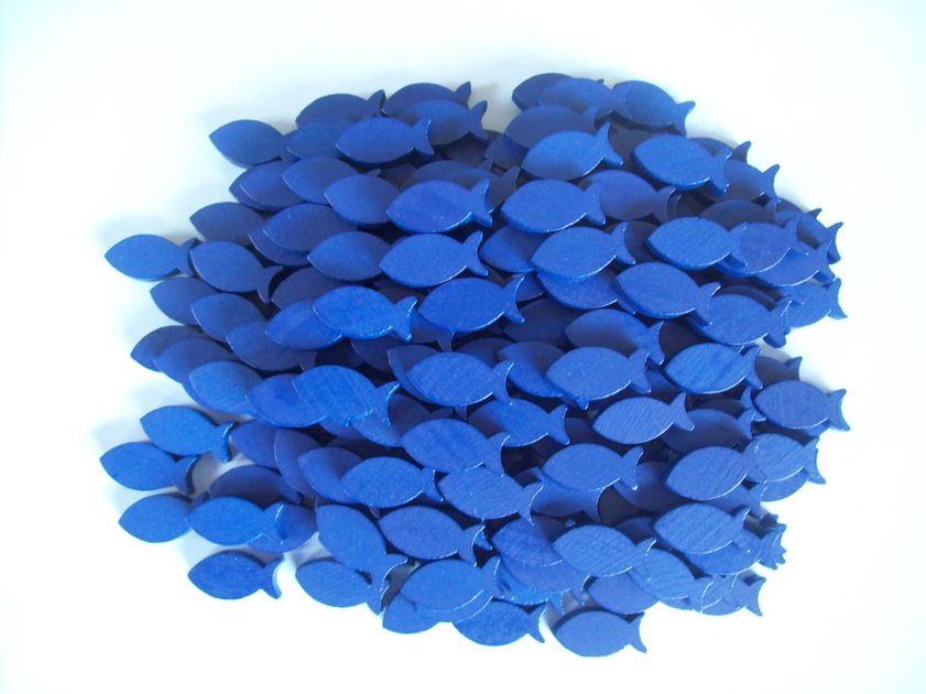 Fleet: Fish Meeples | Board Game Accessory | BoardGameGeek