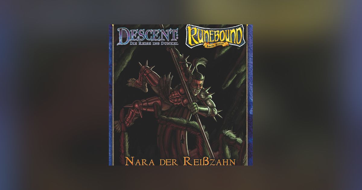 Descent / Runebound / Runewars Figure: Nara The Fang | Board Game ...