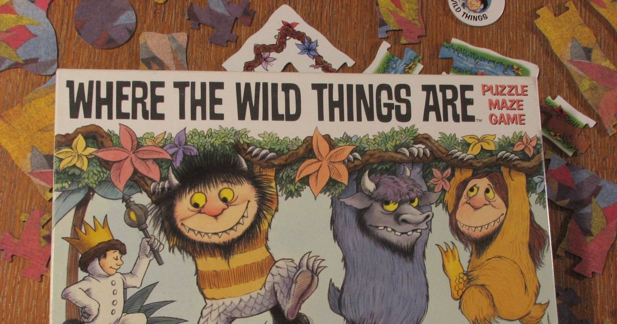 Where the Wild Things Are Puzzle Maze Game | Board Game | BoardGameGeek