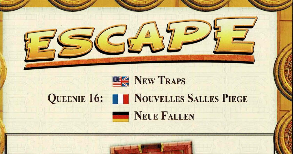 Escape: The Curse of the Temple – Queenie 16: New Traps | Board Game ...