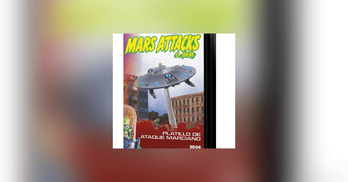Mars Attacks: The Miniatures Game – Martian Attack Saucer | Board Game ...