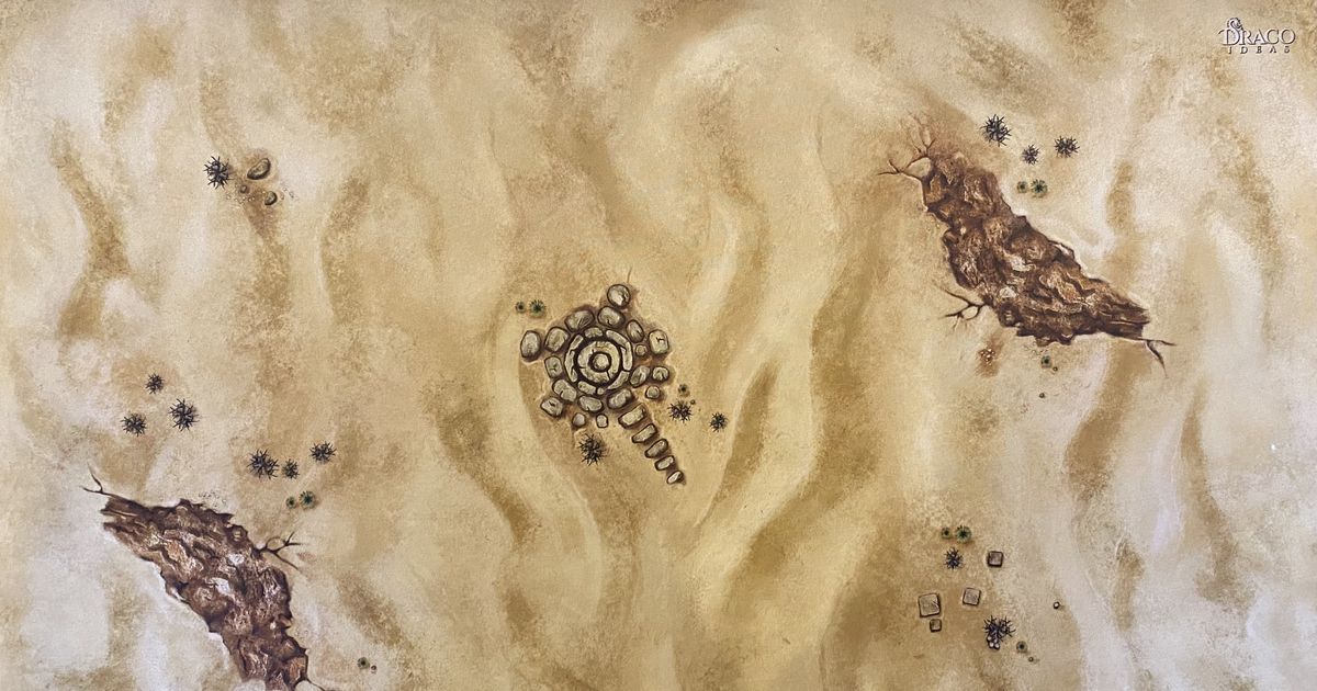 ONUS! Desert Playmat | Board Game Accessory | BoardGameGeek