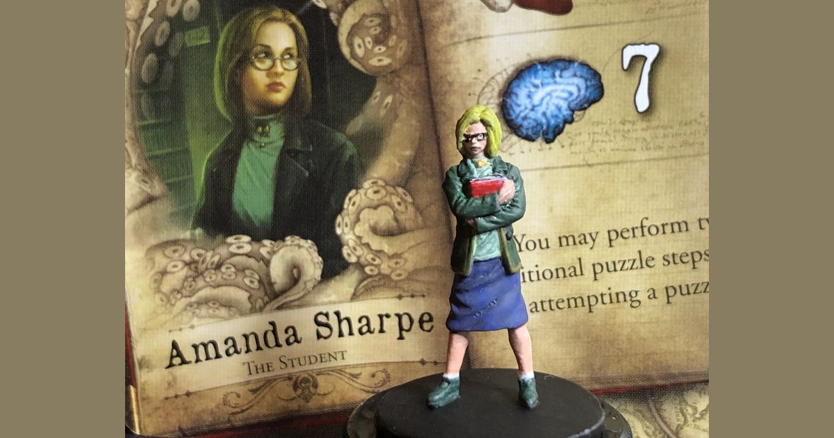 Mansions of Madness Investigators: Amanda Sharpe | The Colour Out of Place | RPGGeek