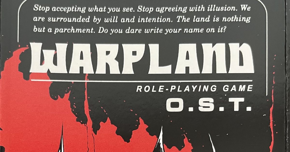 HDK113: Warpland OST | RPG Item | RPGGeek