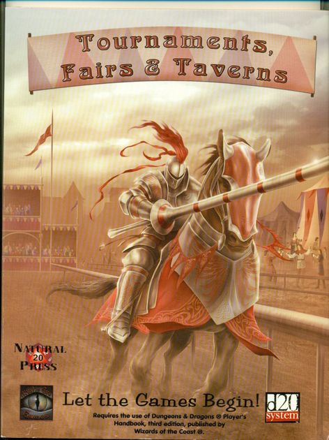 The Short Version? Tournaments, Fairs & Tavern is a book you should buy ...