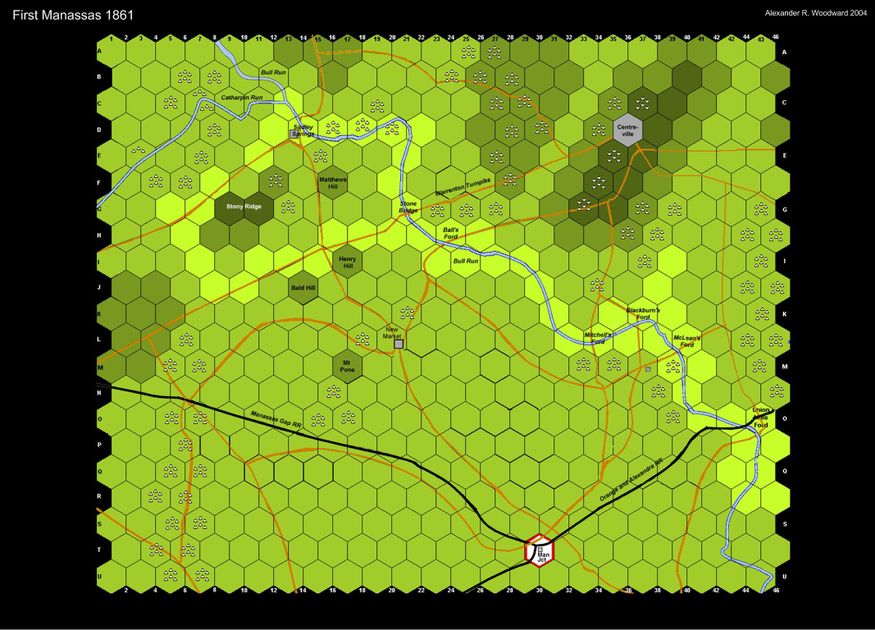 1st Manassas: 21st July 1861 | Board Game | BoardGameGeek