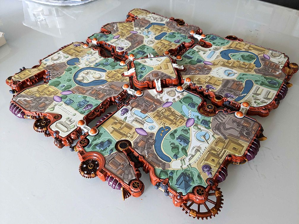 My painted board | Skyrise