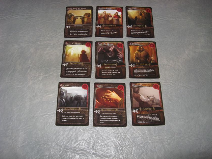 Lyssan Bonus Cards | Board Game | BoardGameGeek