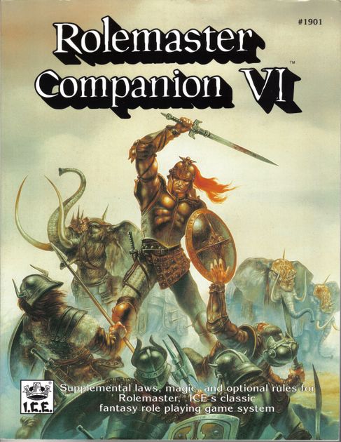 Rolemaster Companion VI | RPG Item | RPGGeek