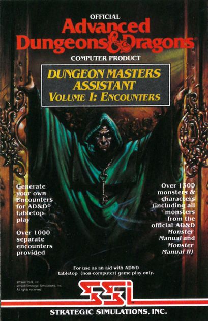 Dungeon Masters Assistant Volume I: Encounters | RPG Item | RPGGeek