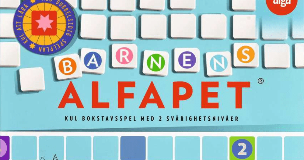 Barnens alfapet | Board Game | BoardGameGeek