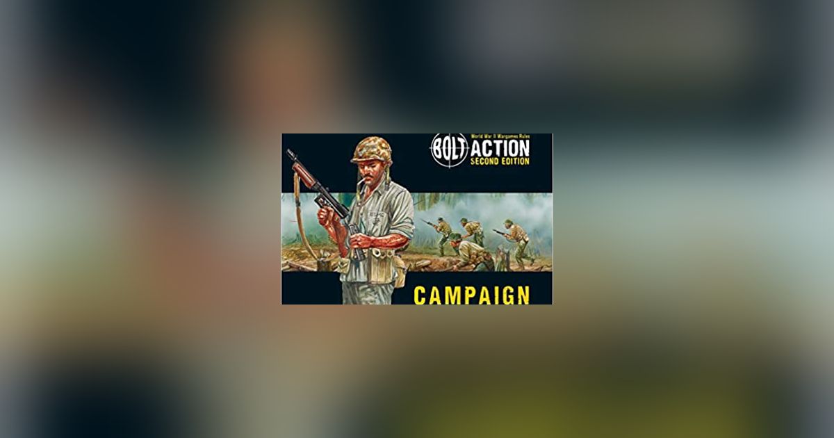 Bolt Action: Campaign – Mariana & Palau Islands | Board Game ...