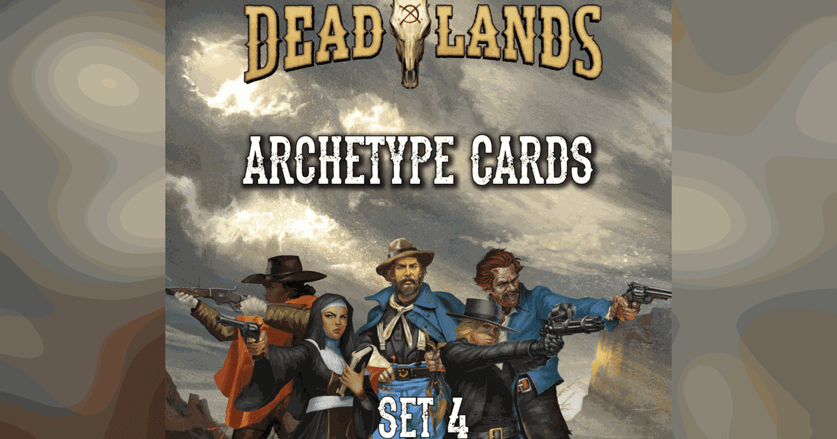 Deadlands Archetype Cards Set 4 | RPG Item | RPGGeek