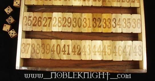 Shut The Box Advanced version | Board Game | BoardGameGeek