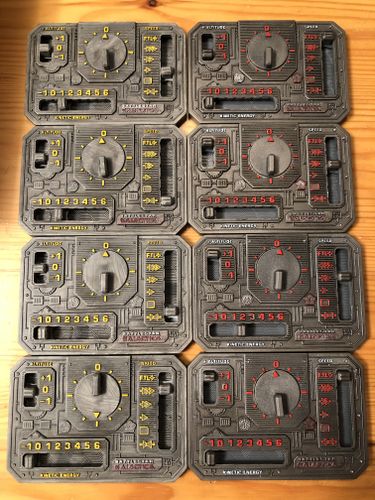 Painting the control panels | Battlestar Galactica: Starship Battles ...