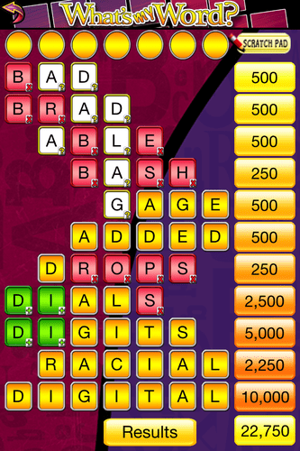 iOS Review: What's My Word | GEEK Digital Board Games | BoardGameGeek