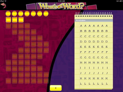 iOS Review: What's My Word | GEEK Digital Board Games | BoardGameGeek