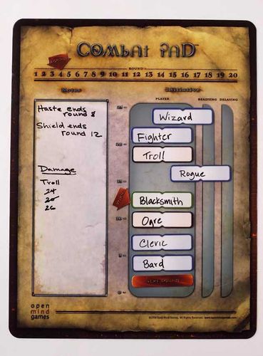 I used and loved it | Pathfinder Combat Pad | RPGGeek