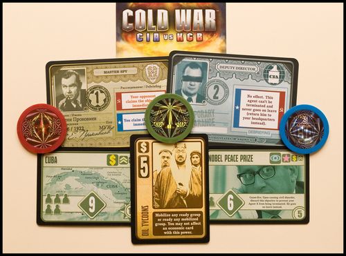 Cold War: CIA vs KGB | Image | BoardGameGeek