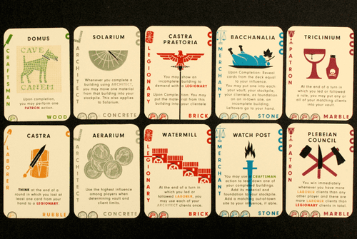 Glory to Rome Promo Cards | Image | BoardGameGeek