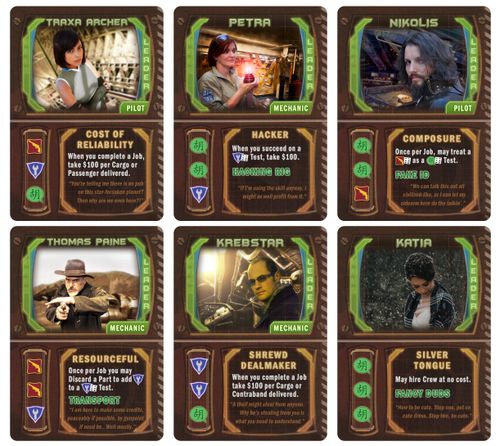 My Custom Ship Cards and Ship Pegs | Firefly: The Game | BoardGameGeek