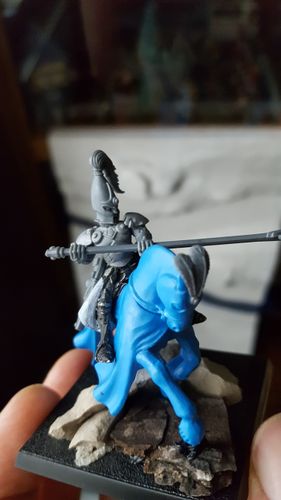 High Elf hero - conversion | Miniature Games Construction Yard ...