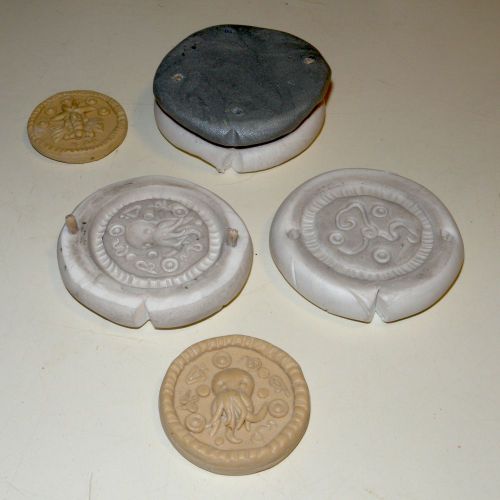 How I make molds for polymer coin projects ***updated with rest of ...