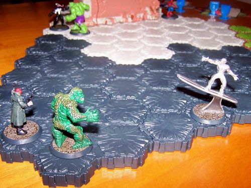 First game of Heroscape Marvel with my 7-year-old daughter | Heroscape ...