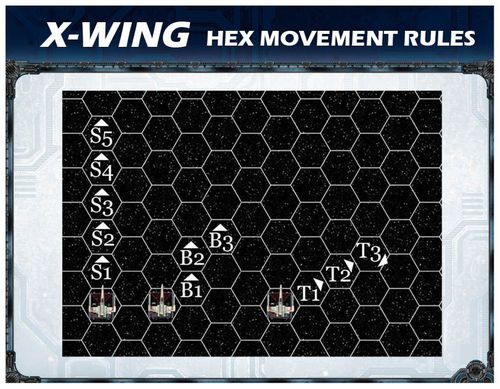hex-based game? | Star Wars: X-Wing Miniatures Game | BoardGameGeek