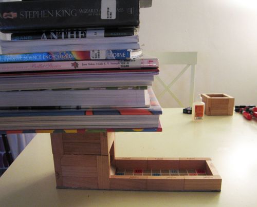 How to build a dice tower using 1 copy of Jenga and 3 copies of ...