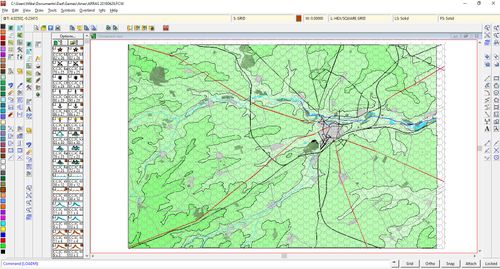 How To Generate Hex Maps Of Real World Wargames Boardgamegeek
