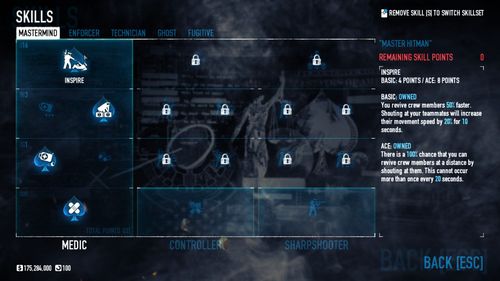 New Skill Trees. | Payday 2 | VideoGameGeek