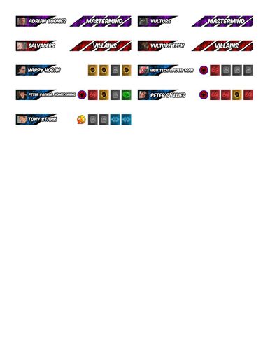 Richie625 Legendary: Marvel Custom Dividers | BoardGameGeek