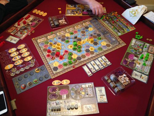 Review - Hexagon Table from BoardGameTables | BoardGameGeek | BoardGameGeek