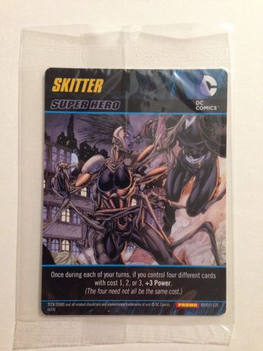 Skitter Promo? | DC Comics Deck-Building Game: Skitter | BoardGameGeek