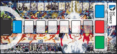 DC Deck Building Game: Playmat | DC Comics Deck-Building Game ...
