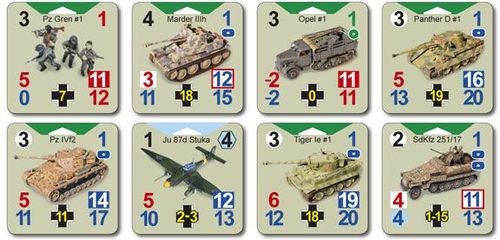 Best Game Chits / Pieces of a War Board Game | Wargames | BoardGameGeek