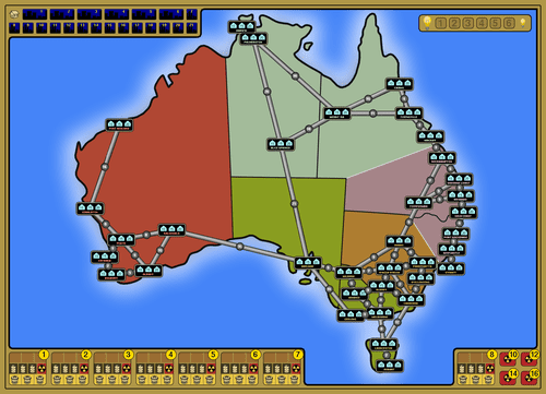 Australia | Power Grid | BoardGameGeek