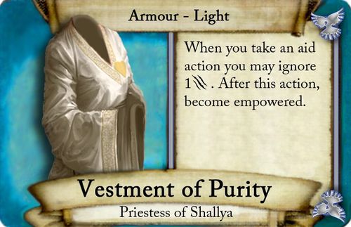The Priestess of Shallya travels the Old World to help the meak and ...