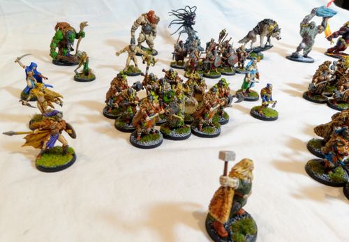 Blood Rage - painted | Blood Rage | BoardGameGeek