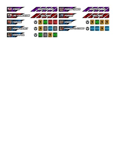 Richie625 Legendary: Marvel Custom Dividers | BoardGameGeek