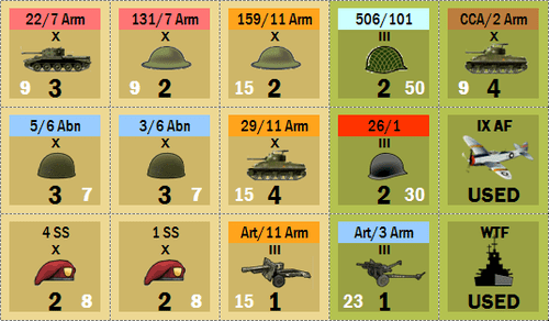 Counter Set Sites | Wargames | BoardGameGeek
