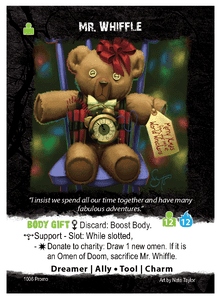 Apocrypha Adventure Card Game: Mr. Whiffle Promo Card | Board Game ...