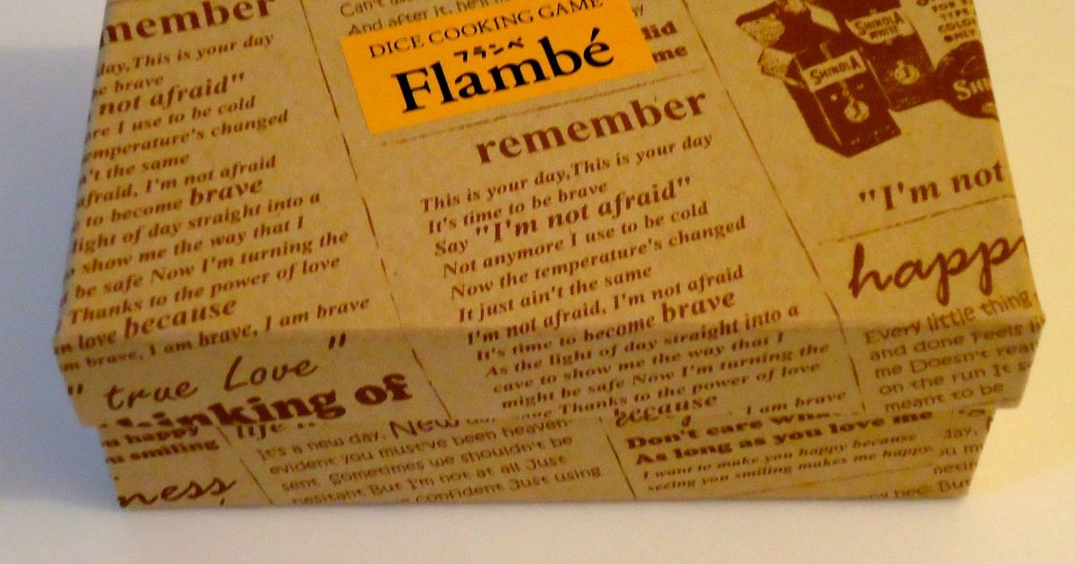 Flambé | Board Game | BoardGameGeek