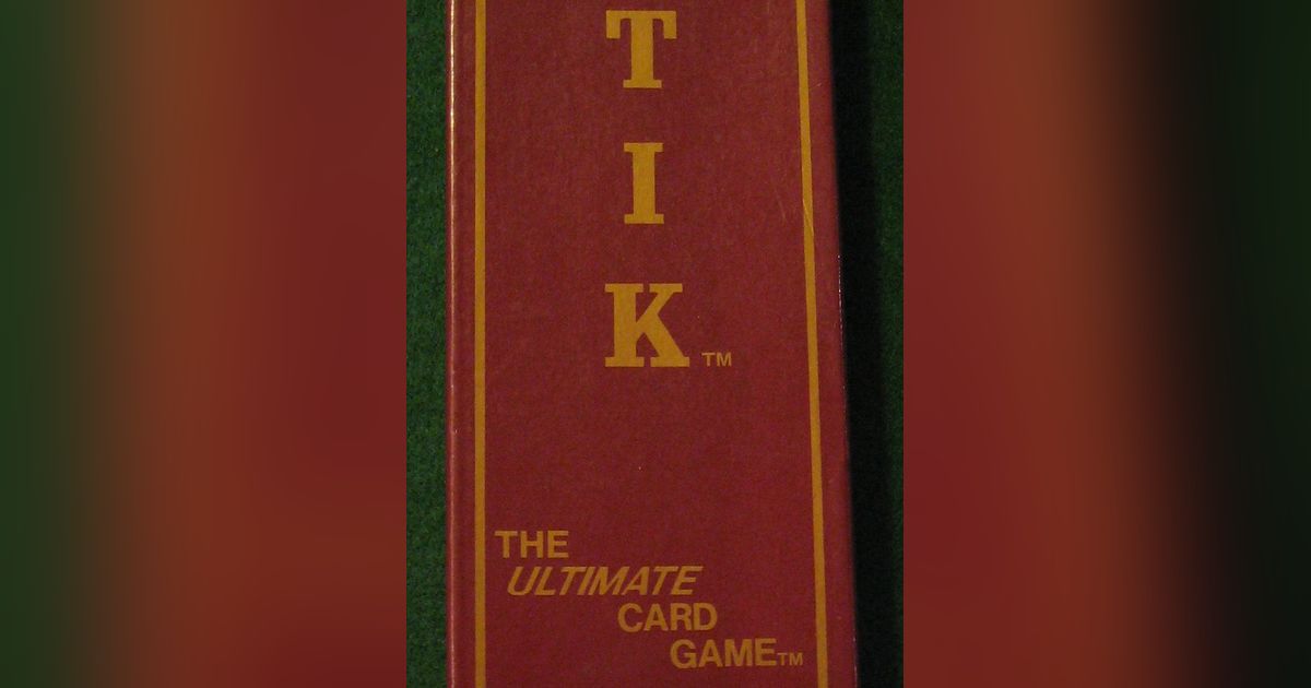 Tik: The Ultimate Card Game | Board Game | BoardGameGeek
