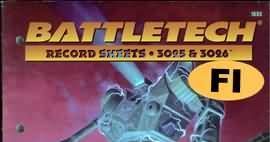 BattleTech: Record Sheets – 3025 & 3026 | Board Game | BoardGameGeek