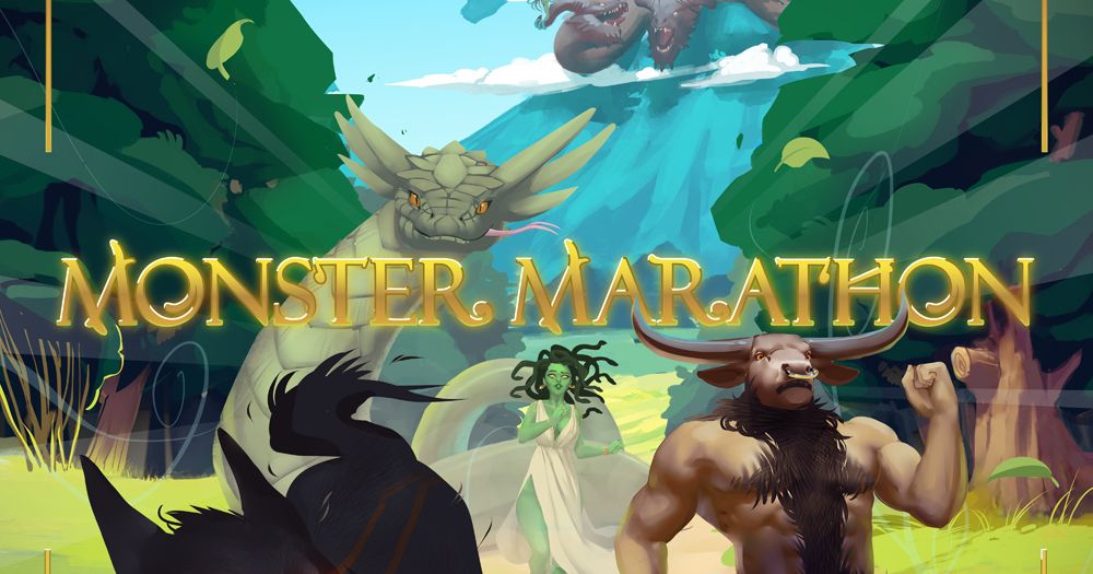 Monster Marathon | Board Game | BoardGameGeek